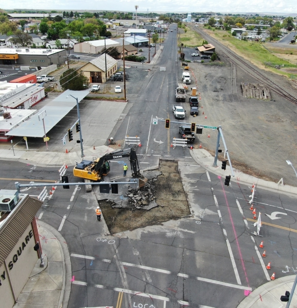 N. 1st Place Roadway Improvements – City of Hermiston